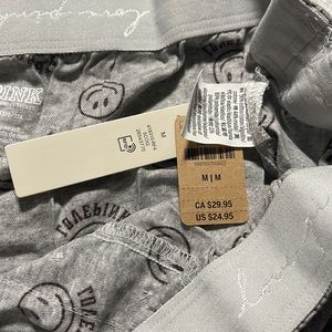 PINK Victoria's Secret | Intimates & Sleepwear | Smiley Face Boxy ...